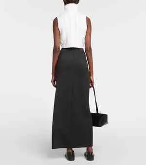 Max Mara Oscuro Wool And Cashmere Turtleneck Top