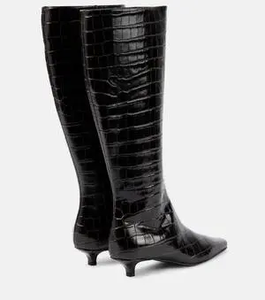 TOTEME Leather Knee-high Boots