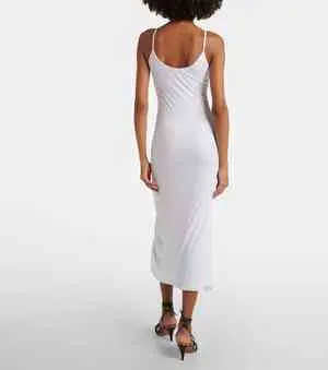 Khaite Leesel Jersey Slip Dress