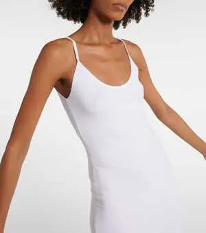 Khaite Leesel Jersey Slip Dress