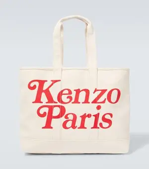 Kenzo X Verdy Utility Large Canvas Tote Bag