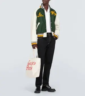 Kenzo X Verdy Utility Large Canvas Tote Bag