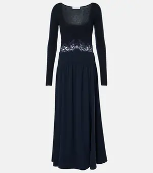 Gabriela Hearst Prior Maxi Dress - Blue