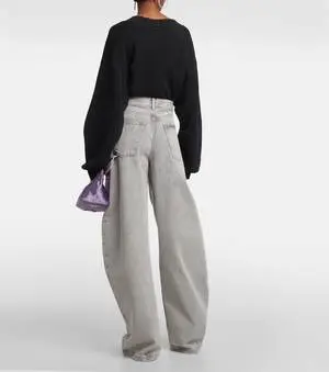 Attico Effie Barrel-leg Jeans
