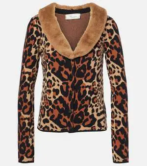 Blumarine Trimmed Cardigans For Women