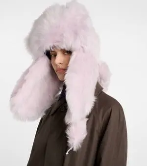 Burberry Shearling Trapper Hat