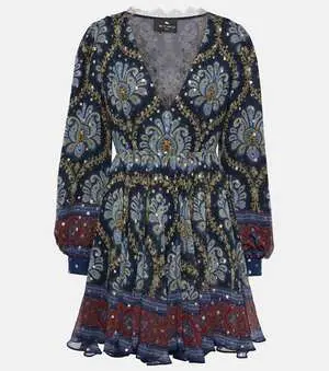Etro Frill Cocktail Dresses
