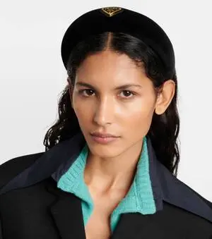 Prada Velvet Headband