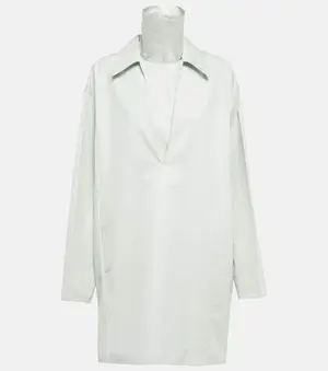 JIL SANDER V-neck Mini Dress