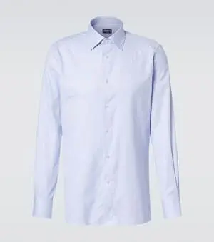 Zegna Cotton Oxford Shirt
