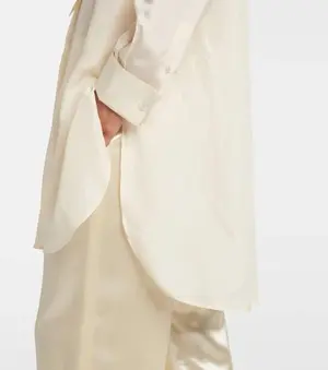 THE ROW Eden Silk Shirt