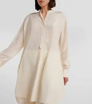 THE ROW Eden Silk Shirt