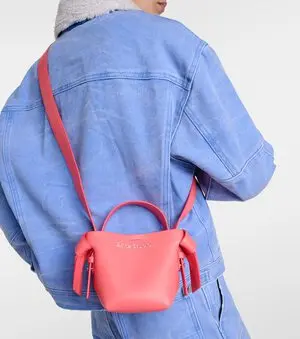 Acne Studios Musubi Mini Leather Bag - Pink