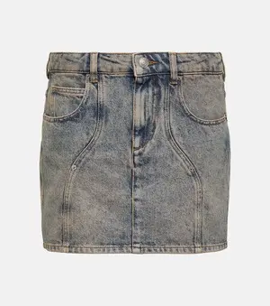 MARANT ETOILE Vesna Denim Miniskirt