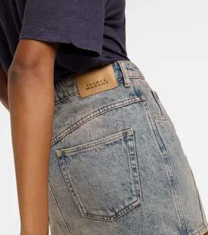 MARANT ETOILE Vesna Denim Miniskirt