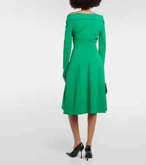 Dorothee Schumacher Off-the-shoulder Midi Dress