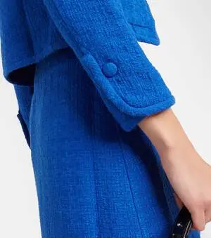 Proenza Schouler White Label Cropped Tweed Jacket