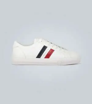 Moncler Monaco Leather Sneakers