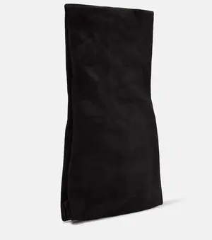 THE ROW Large Suede Glove Bag