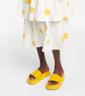 CHRISTIAN LOUBOUTIN Pool Stud Embellished Slides
