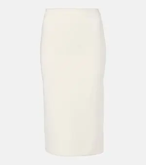THE ROW Hodette Pencil Skirt - Beige