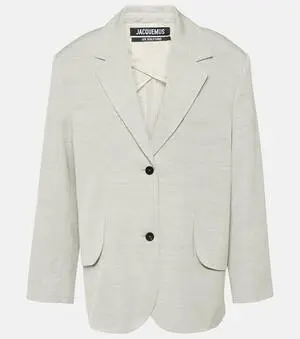 Jacquemus Notched Lapel Blazers For Women