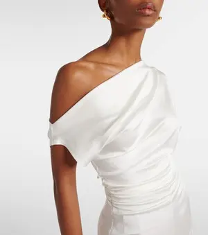 Tove Edel Draped Top - White