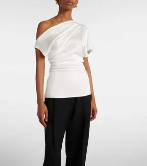 Tove Edel Draped Top - White