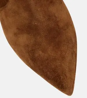 GIANVITO ROSSI Hansen 85 Suede Knee-high Boots - Brown