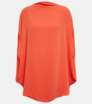 MAISON MARGIELA Draped Satin Top