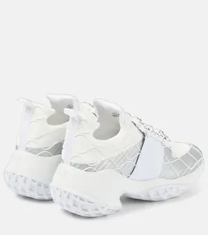 ROGER VIVIER Viv' Run Embellished Sneakers