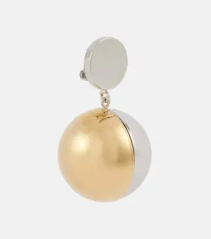 Rabanne Colorblocked Clip-on Earrings