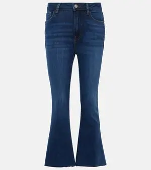 FRAME Le Crop Mini Boot Mid-rise Bootcut Jeans