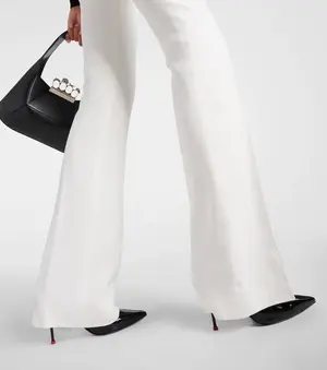 Alexander McQueen Mid-rise Flared Trousers