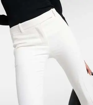 Alexander McQueen Mid-rise Flared Trousers