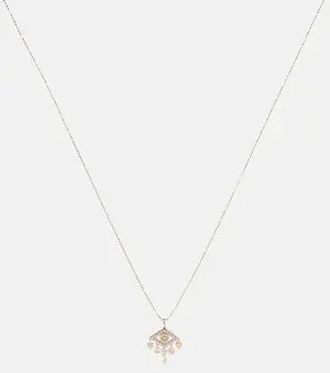 SYDNEY EVAN Evil Eye Necklace - Gold
