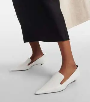 Proenza Schouler Leather Pumps - White