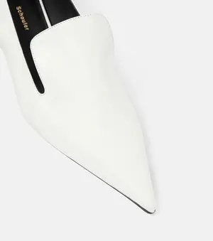 Proenza Schouler Leather Pumps - White