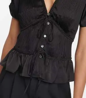 Polo Ralph Lauren Puff-sleeve Blouse