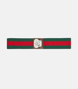 Gucci Web Stripe Luggage Strap - Multicoloured
