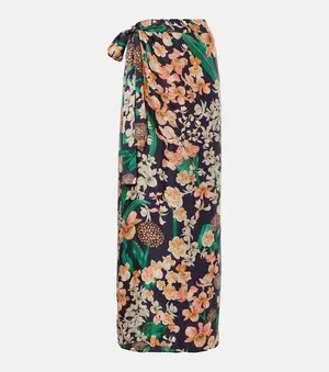 Agua Bendita Printed Beach Cover-up - Multicoloured