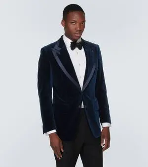 TOM FORD Atticus Velvet Tuxedo Jacket