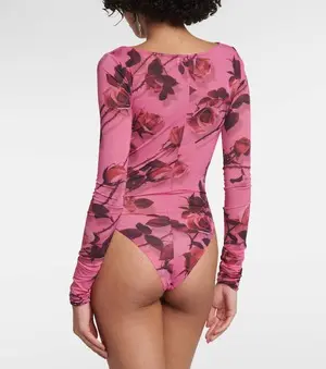 Blumarine Floral Bodysuit