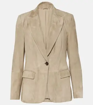 Brunello Cucinelli Cuffed Blazers For Women