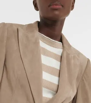 Brunello Cucinelli Suede Blazer
