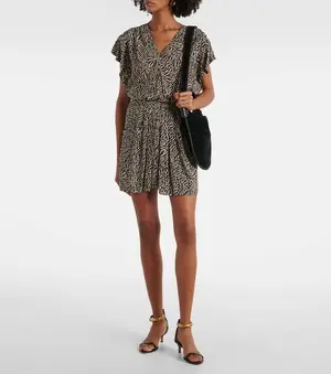 MARANT ETOILE Violaine Printed Mini Skirt