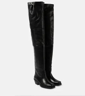Isabel Marant Étoile Amati Leather Knee-high Boots