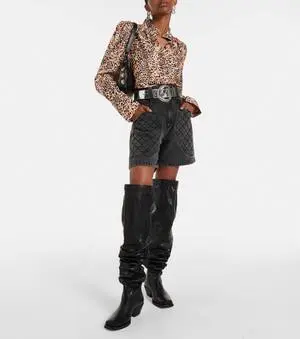 Isabel Marant Étoile Amati Leather Knee-high Boots