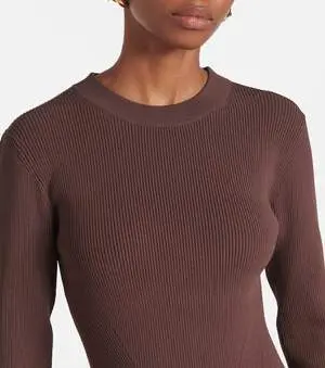 Simkhai Kenlie Gathered Midi Dress