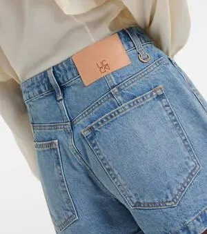Ulla Johnson High-rise Denim Shorts